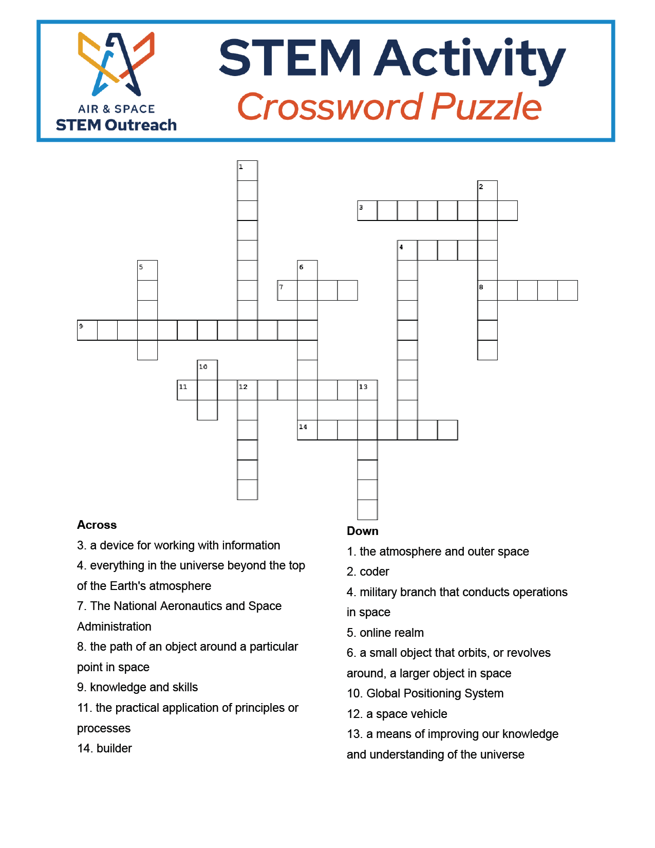 STEMtoSpace - Air & Space STEM Outreach