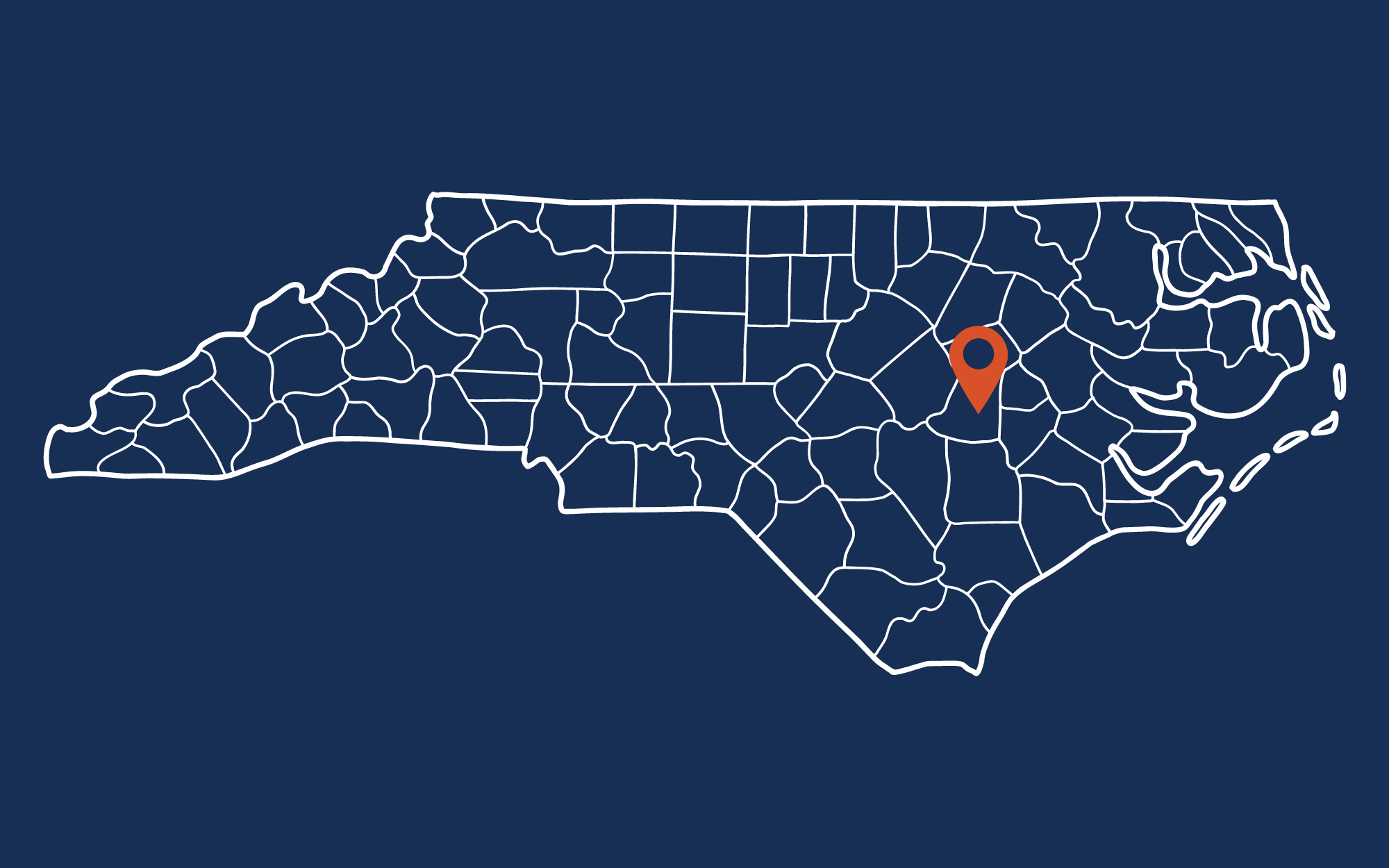 North Carolina Map - Air & Space STEM Outreach